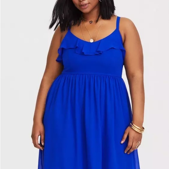 torrid | Dresses | Torrid Royal Blue Dress | Poshmark